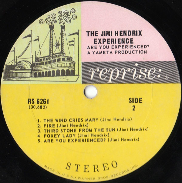 Jimi Hendrix Vinyl Record Albums